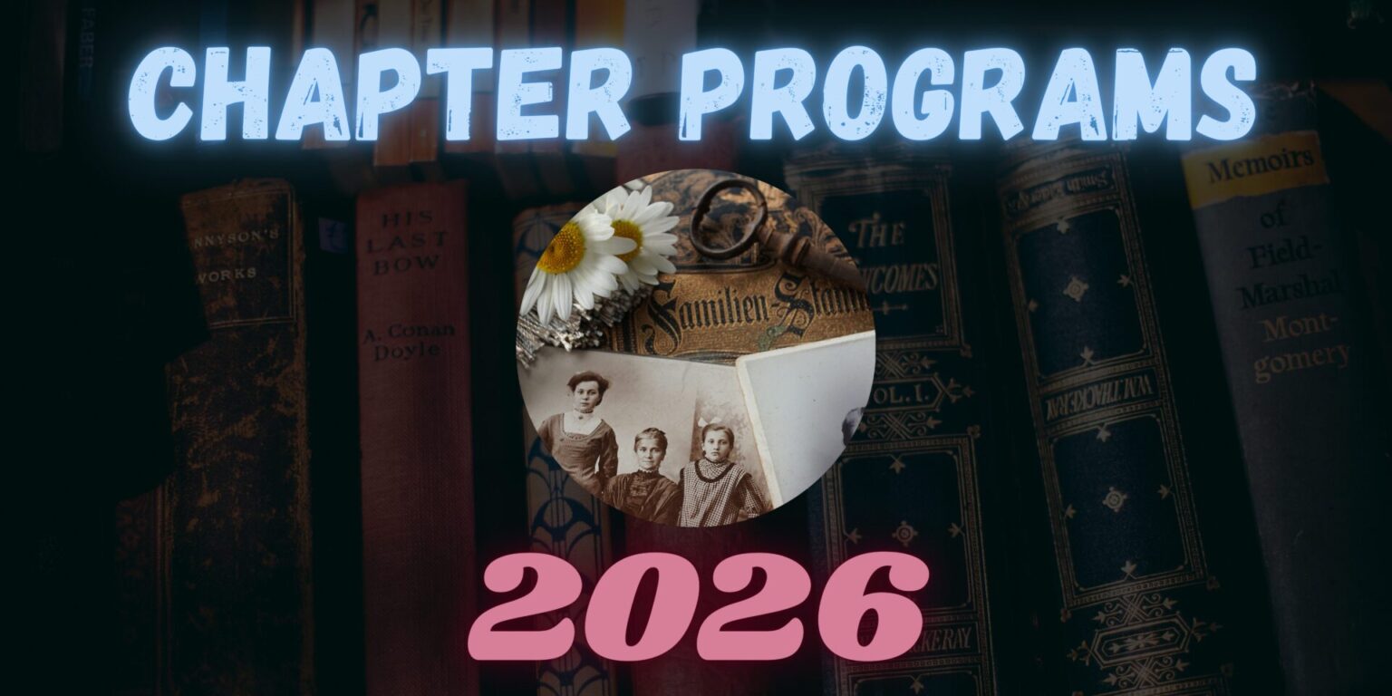 2026 Chapter Programs – Ashland County Chapter of the Ohio Genealogical ...